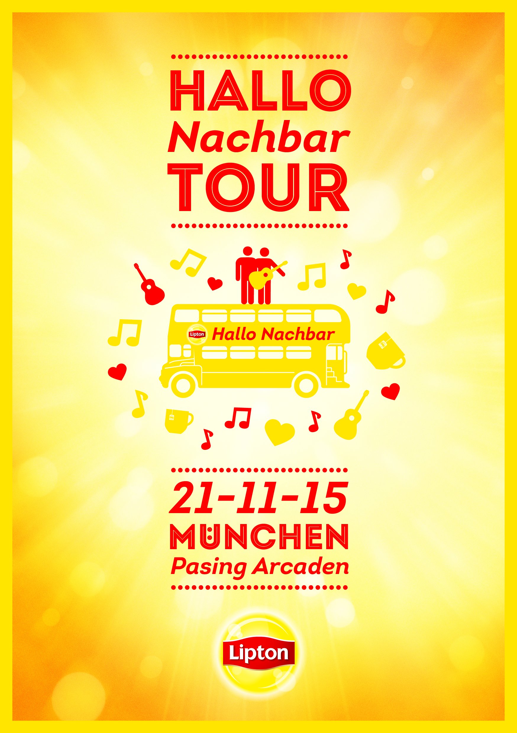 It's Teatime! Mit dem Lipton-Doppeldecker zur Band Jonah - MUCBOOK