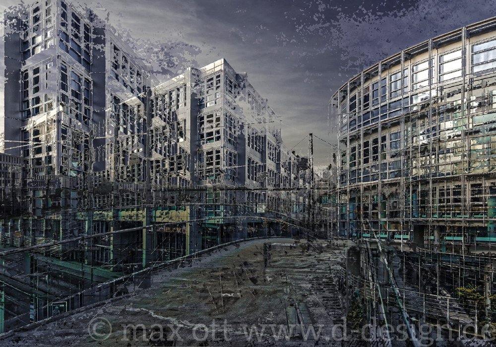 Max Ott spielt mit Zeit und Struktur - Fotoausstellung "Stadt Land ...